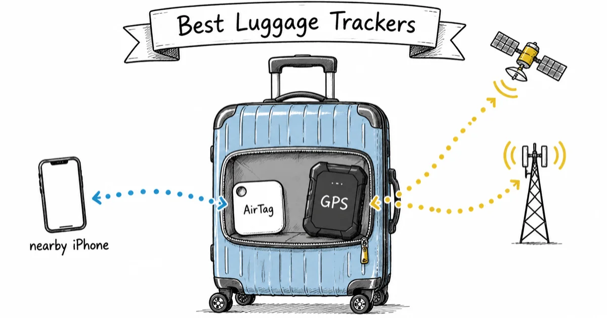 Best GPS Tracker for Luggage: 4 Picks for Travelers 2026