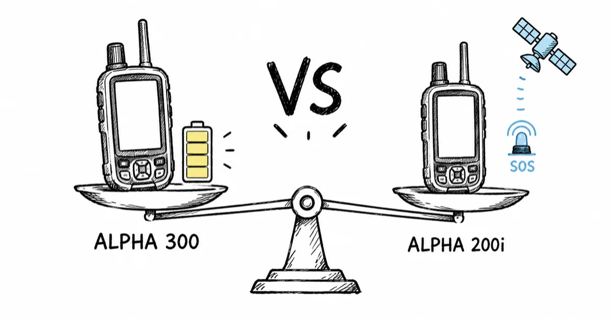 Garmin Alpha 300 vs 200i (2026 Comparison)