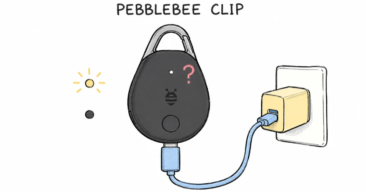 Pebblebee Clip Not Charging? 6 Fixes and a Reset Guide